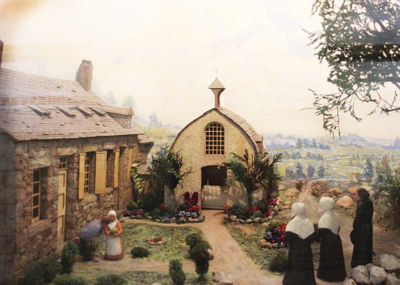 Mother Theodore dioramas: before and after