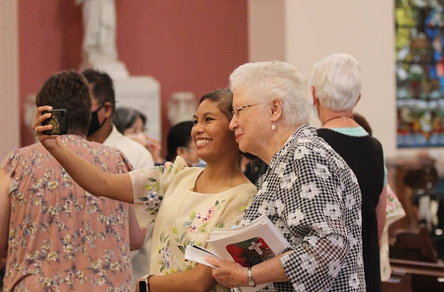 Sister Joni Luna professes final vows, Sister Jessica Vitente professes ...