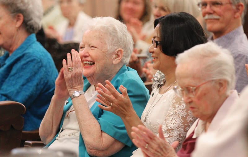 Moving forward, exuding happiness: Sister Grace Marie Meehan