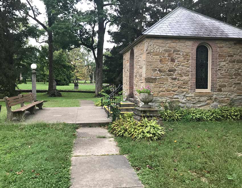 St. Anne Shell Chapel: holy ground