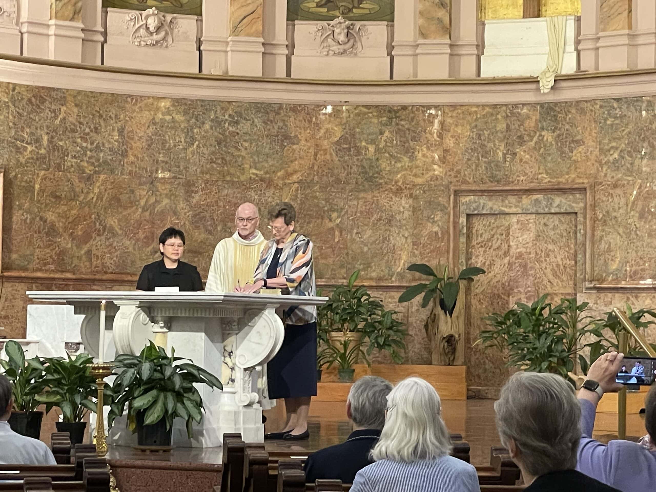 A reflection on the first profession of vows by Sister Leslie Dao